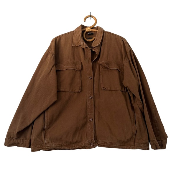 Vencede | Jackets & Coats | Vencede Brown Denim Jacket Size L | Poshmark